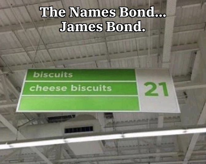 The Names Bond... James Bond. Meme Generator