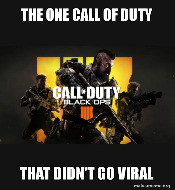 The one Call Of Duty That didn't go viral - COD - Call of Duty Black ...