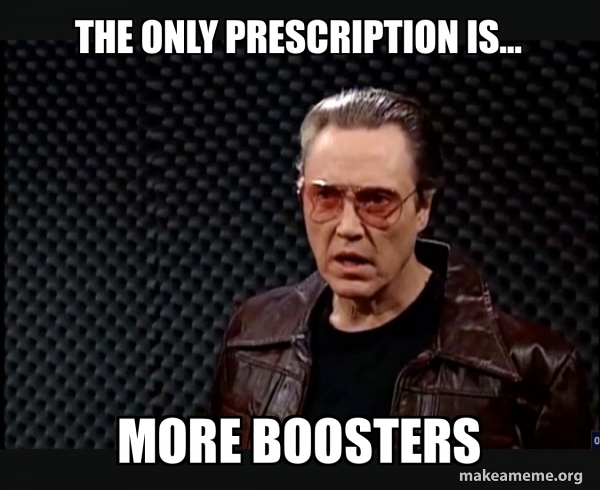 The only prescription is... More boosters - SNL - More Cowbell Meme ...