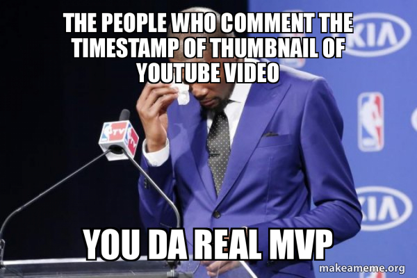 The people who comment the timestamp of thumbnail of YouTube video You ...