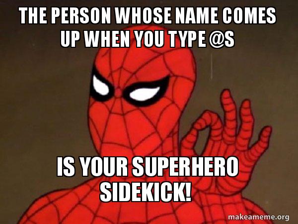Hero Sidekick Names