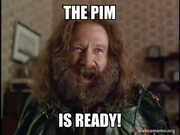 The PIM is ready! - Robin Williams - What year is it? Jumanji Meme ...