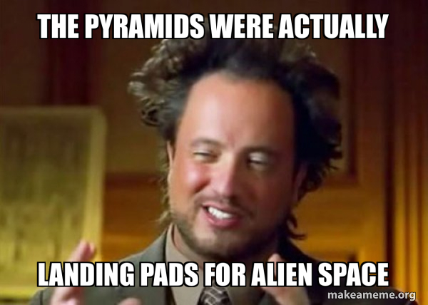The pyramids were actually Landing pads for alien space - Ancient ...