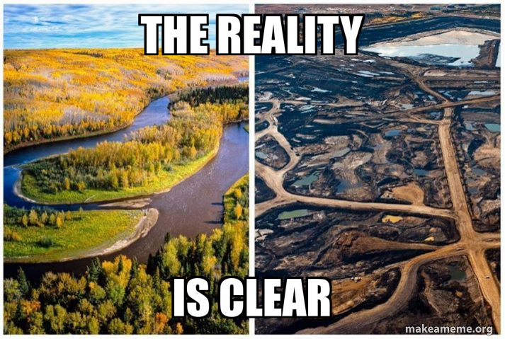 the reality is clear Meme Generator