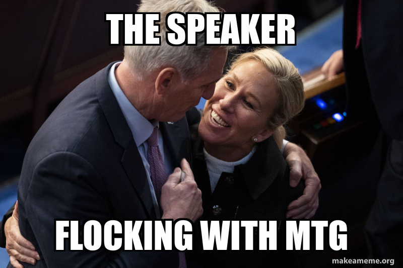 the speaker flocking with mtg Meme Generator
