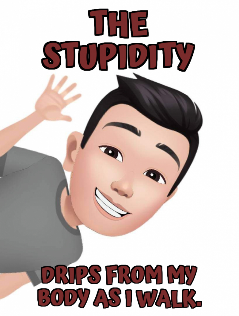 The stupidity Drips from my body as I walk. Meme Generator