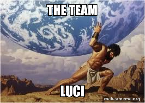 The team Luci Meme Generator