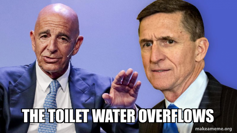 THE TOILET WATER OVERFLOWS Meme Generator