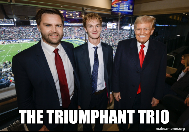 The triumphant trio - Daniel Penny, Hero at large. Meme Generator