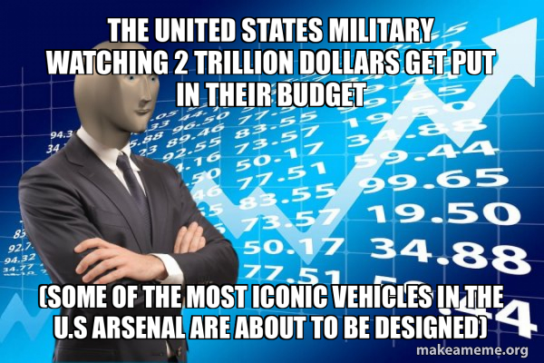 The United States Military watching 2 Trillion dollars get put in their ...