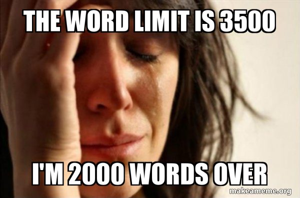 Word Limit Memes There Is No Limit. Harry Potter Memes | Facebook