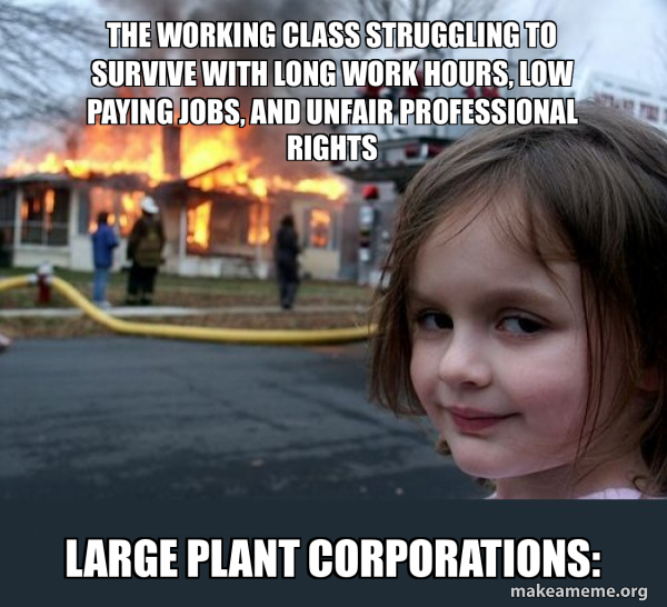 The working class struggling to survive with long work hours, low ...