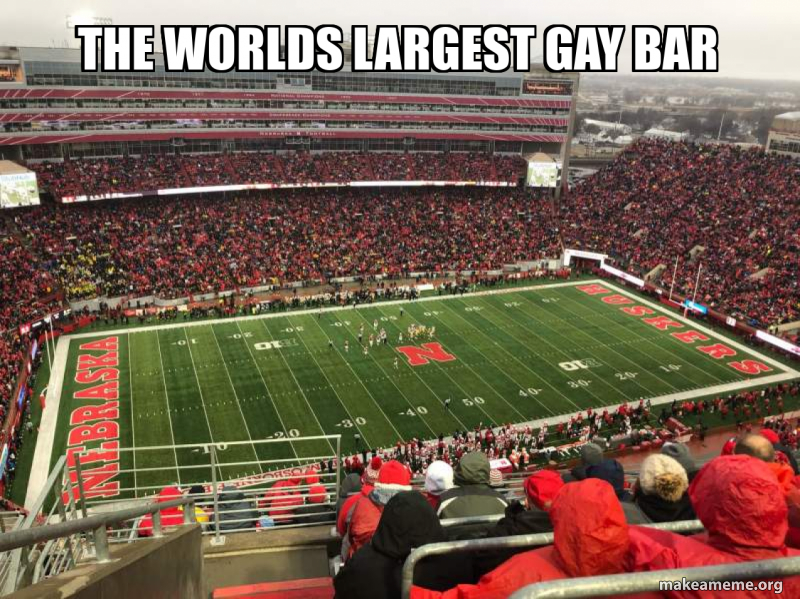 The worlds largest gay bar Meme Generator