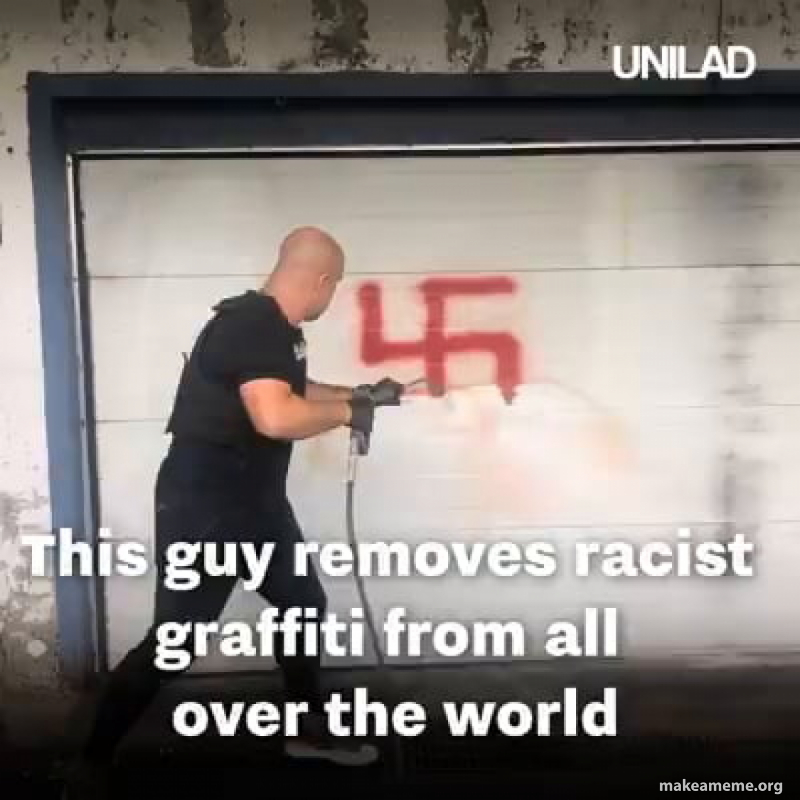 - TheAbbie: This righteous dude spends his life removing hate from the ...