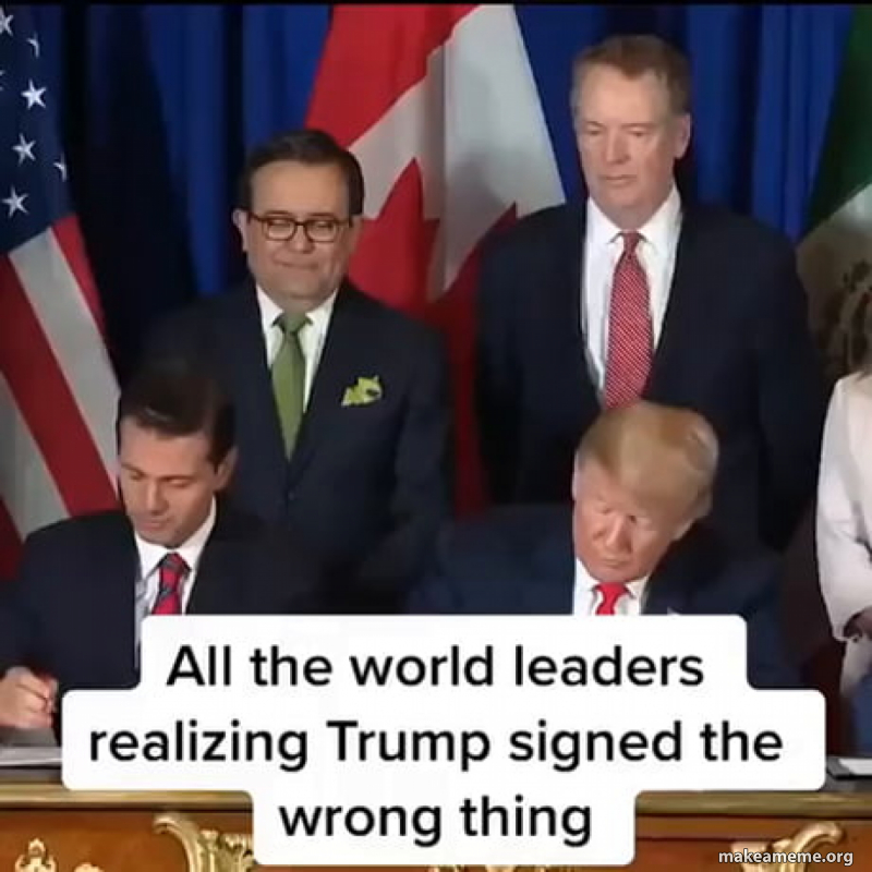 - TheAbbie: World leaders signature Meme Generator