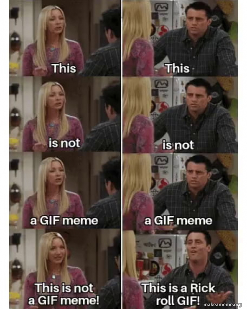 - TheAbbie: You know the rules and so do I Meme Generator