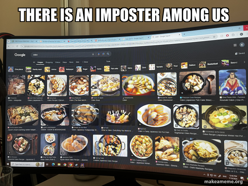 THERE IS AN IMPOSTER AMONG US Meme Generator