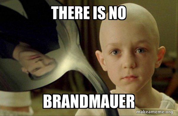 There is no brandmauer - There is no Spoon Meme Generator