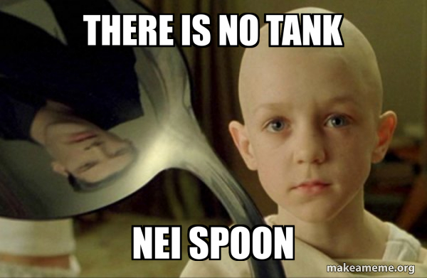 There is no Tank Nei spoon - There is no Spoon Meme Generator