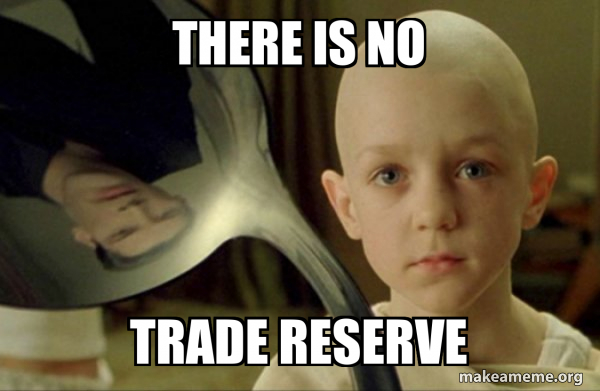 there is no trade reserve - There is no Spoon Meme Generator
