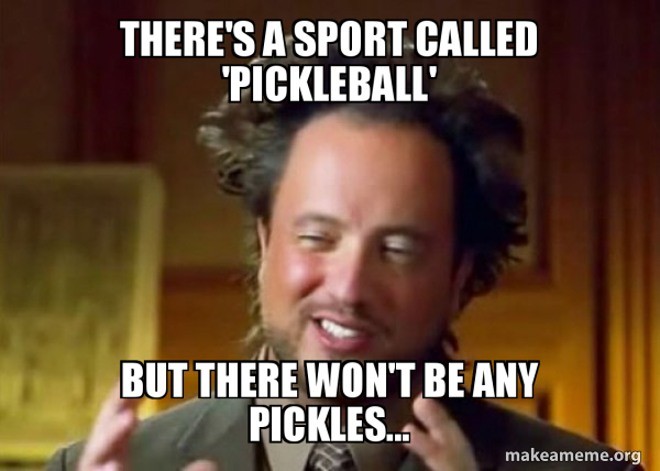 Pickleball Memes