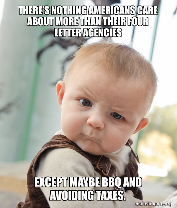 There’s nothing Americans care about more than their four letter ...
