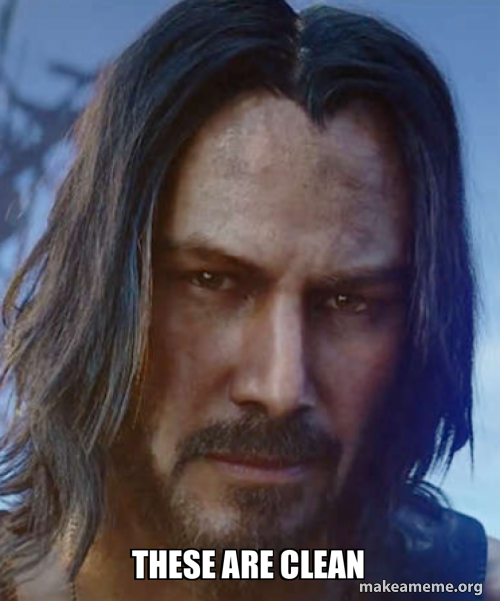 THESE ARE CLEAN Meme Generator