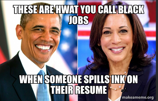 These are hwat you call black jobs When someone spills ink on their ...