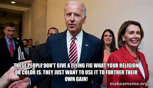 these people don't give a flying fig what your religion or color is ...
