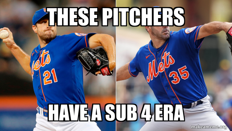 These pitchers Have a sub 4 era Meme Generator