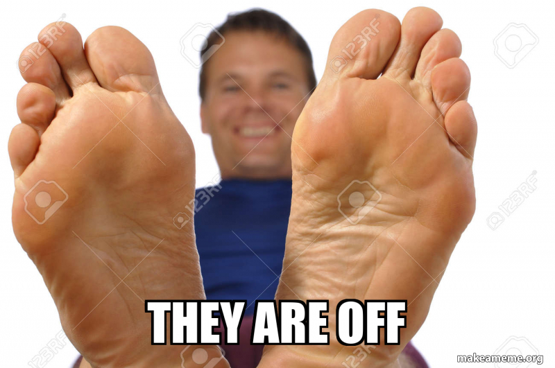 they are off Meme Generator