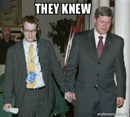 THEY KNEW Meme Generator