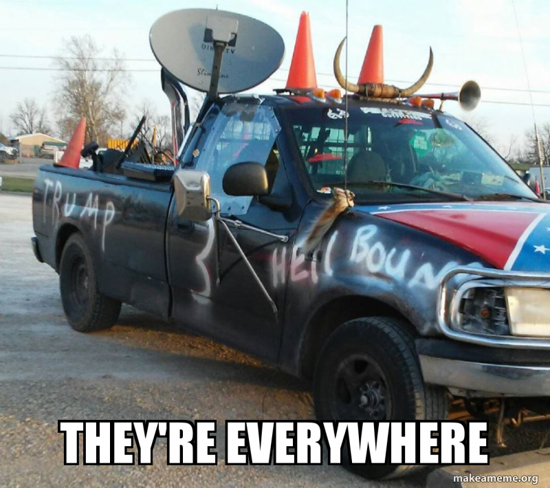 THEY'RE everywhere Meme Generator