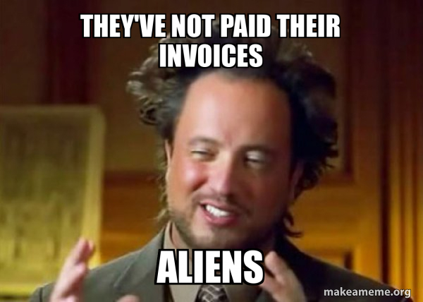 They've not paid their invoices Aliens - Ancient Aliens - Crazy History ...