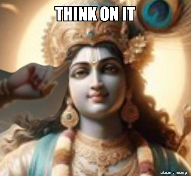 THINK ON IT Meme Generator