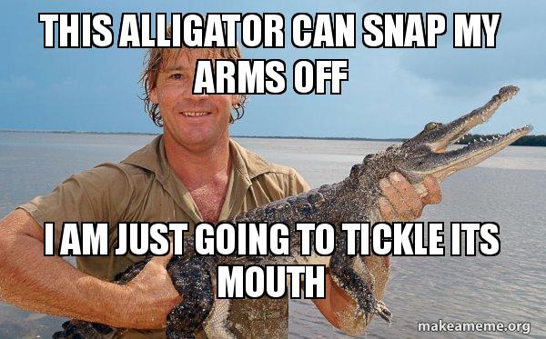 Alligator Arm Memes Alligator Standing Stock Illustrations – 929