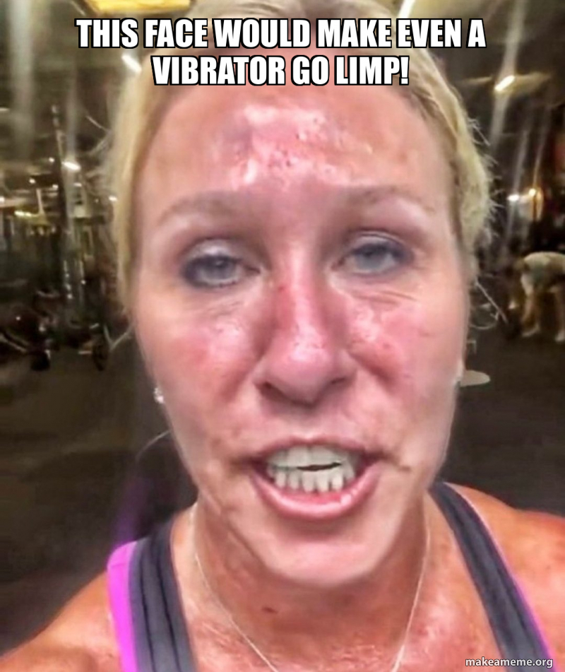This face would make even a vibrator go limp! Meme Generator