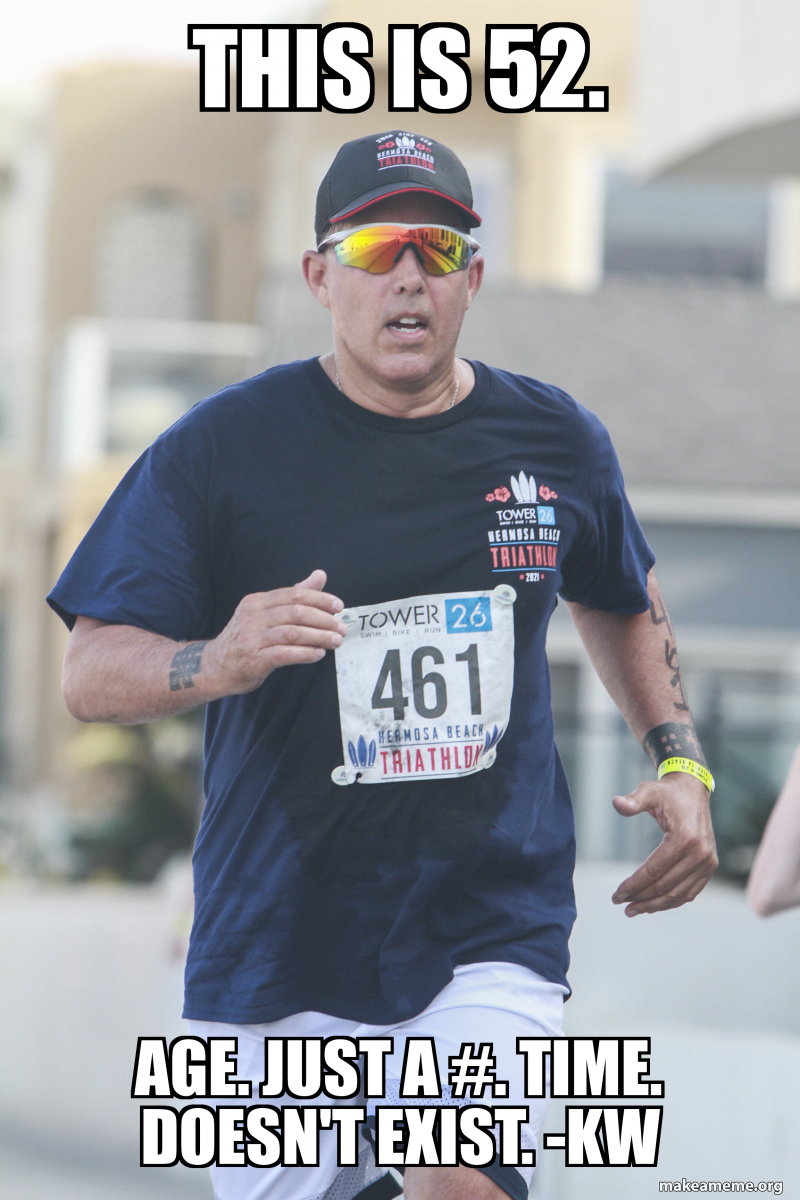 this is 52. age. just a #. time. doesn't exist. -kw - 52 Meme Generator