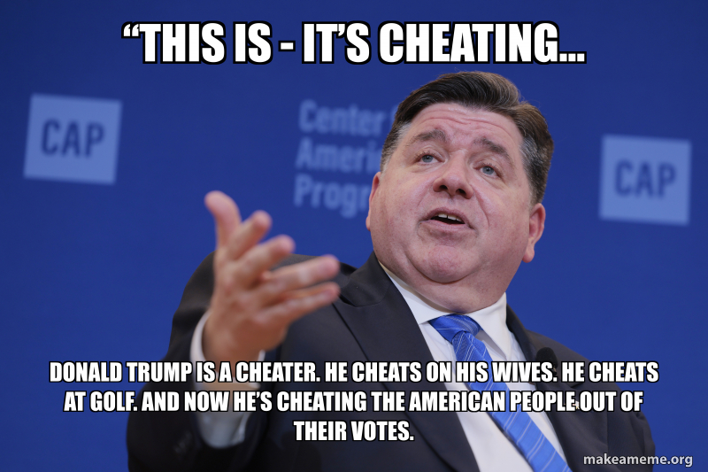 “This is - it’s cheating… Donald trump is a cheater. He cheats on his ...