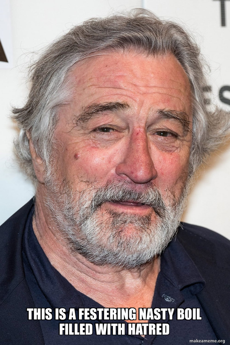 This is a festering nasty boil filled with hatred Meme Generator