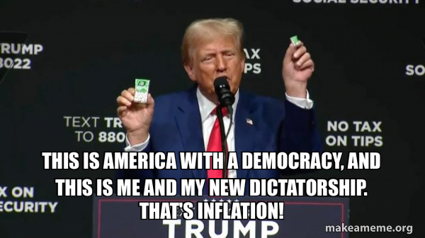 this is america with a democracy, and this is me and my new ...