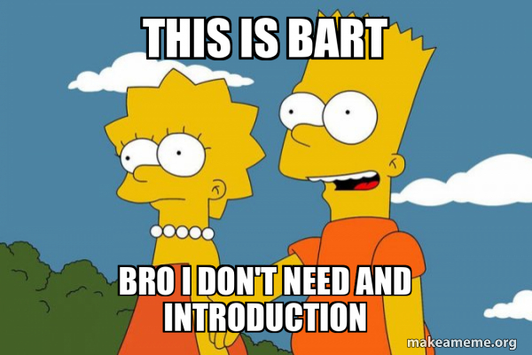 This is bart bro i don't need and introduction - Bart and Lisa Chat ...