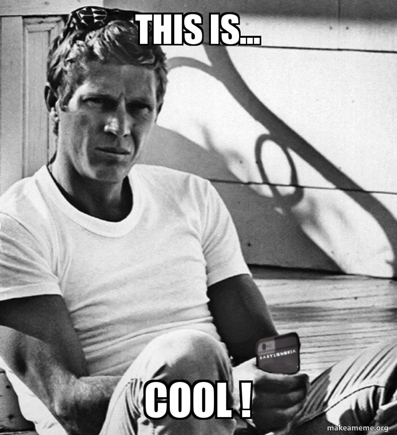 This is... cool ! - Babylonokia Meme Generator