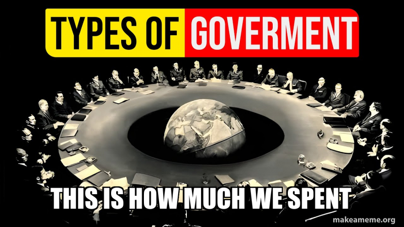 This is how much we spent Meme Generator