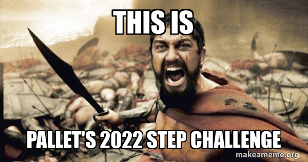 This is Pallet's 2022 step challenge - The 300 Meme Generator