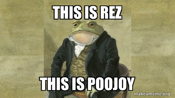 this is rez This is poojoy - Colonel Toad Meme Generator
