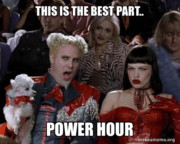 THIS IS THE BEST PART.. POWER HOUR - So Hot Right Now Meme Generator