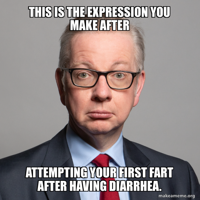 This is the expression you make after Attempting your first fart after ...