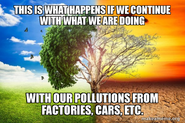 This is what happens if we continue with what we are doing with our ...