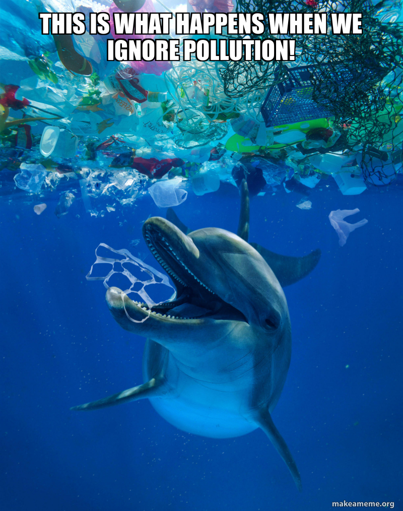 This is what happens when we ignore pollution! Meme Generator